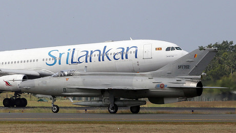 Sri Lankan Air Force Fighter Jet Editorial Stock Photo - Stock Image ...