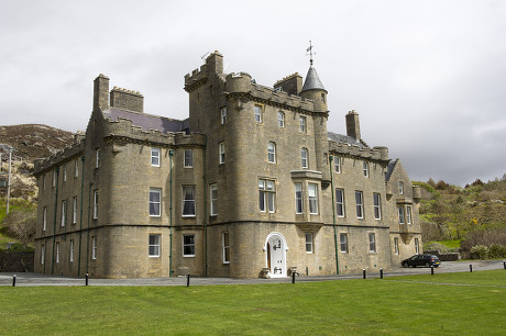 Amhuinnsuidhe Castle Estate Isle Harris Outer Editorial Stock Photo ...