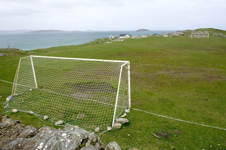 Football Pitch On Eriskay Outer Hebrides Editorial Stock Photo - Stock ...