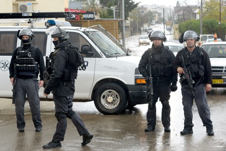 Israeli Police Conduct Manhunt Israeli Arab Editorial Stock Photo ...
