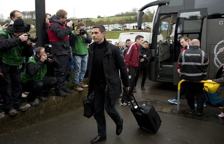 Remi Garde Manager Aston Villa Arrives Editorial Stock Photo - Stock ...
