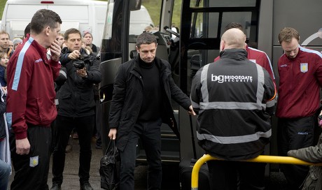 Remi Garde Manager Aston Villa Arrives Editorial Stock Photo - Stock ...