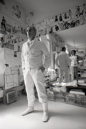 French Fashion Designer Andre Courreges His Editorial Stock Photo ...