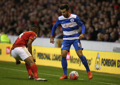Michael Doughty Qpr Takes On Nottingham Editorial Stock Photo - Stock ...