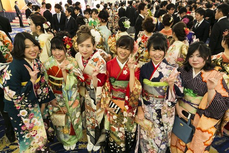 Coming of Age Day, Tokyo, Japan - 11 Jan 2016 Stock Pictures, Editorial ...