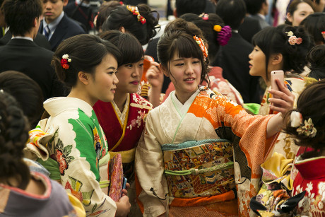 Coming of Age Day, Tokyo, Japan - 11 Jan 2016 Stock Pictures, Editorial ...