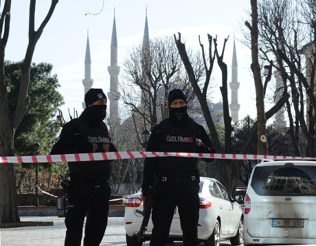 Sultanahmet Square Just After Explosion Police Editorial Stock Photo - Stock Image | Shutterstock