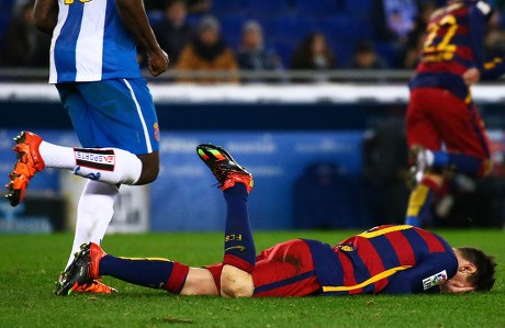 Lionel Messi Injured On Floor Editorial Stock Photo - Stock Image ...