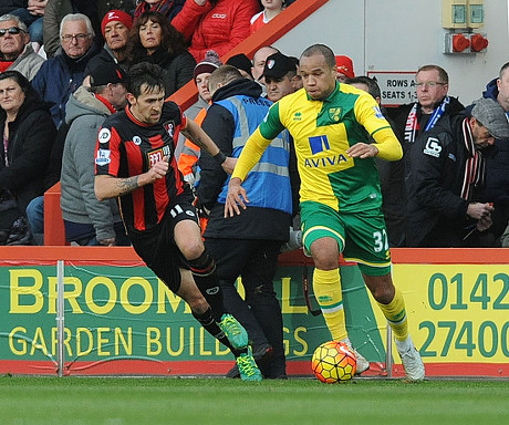 Norwich Strikerk Vadis Ojidjaofoe Edges Past Editorial Stock Photo ...