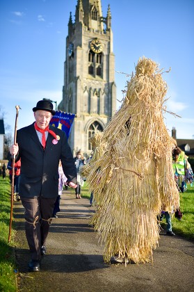 Straw Bear Parade Whittlesea Straw Bear Editorial Stock Photo - Stock ...