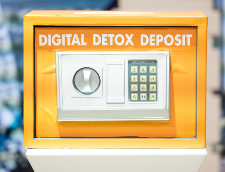 Digital Detox Deposit Editorial Stock Photo - Stock Image | Shutterstock