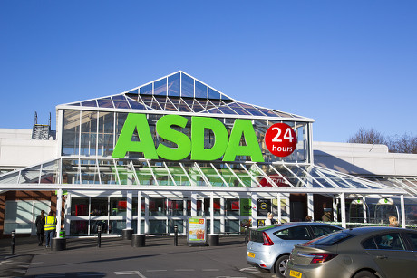Asda Supermarket Corporate Sign Logo Barnsley Editorial Stock Photo ...