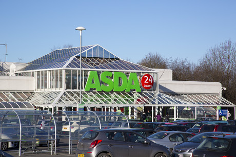 Asda Supermarket Corporate Sign Logo Barnsley Editorial Stock Photo ...