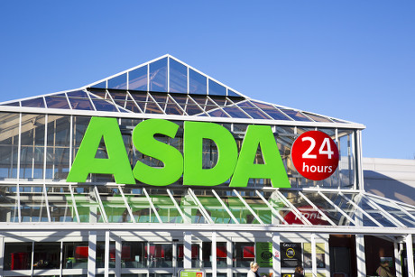 Asda Supermarket Corporate Sign Logo Barnsley Editorial Stock Photo ...