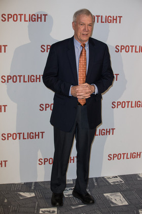 Walter Robby Robinson Former Editor Spotlight Editorial Stock Photo ...