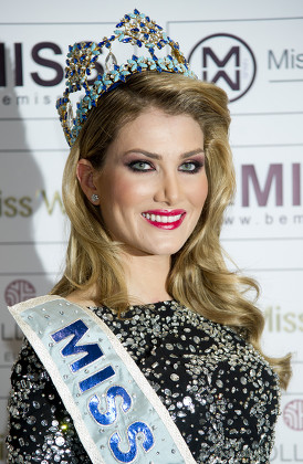 Miss World Spain photocall, Madrid, Spain - 20 Jan 2016 Stock Pictures ...