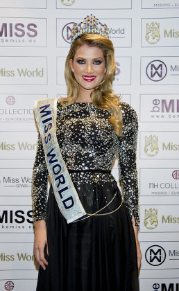 Miss World Spain photocall, Madrid, Spain - 20 Jan 2016 Stock Pictures ...