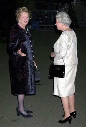 MARGARET THATCHER QUEEN ELIZABETH II Editorial Stock Photo - Stock ...