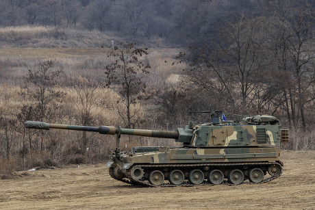 South Korea K9 Tanks K200 Vehicles Editorial Stock Photo - Stock Image ...