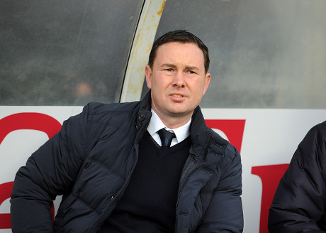 Plymouth Argyle Manager Derek Adams Editorial Stock Photo - Stock Image ...