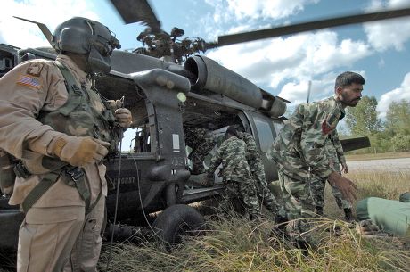 Us Army Aircrew Member Oversees Unloading Editorial Stock Photo - Stock ...