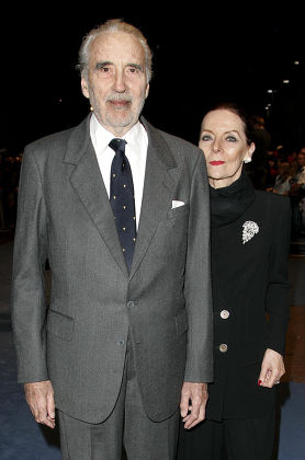 Christopher Lee Wife Birgit Editorial Stock Photo - Stock Image ...