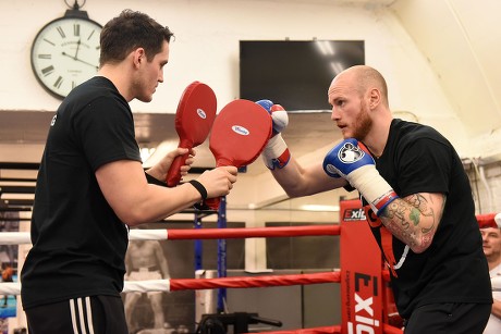 George Groves Performs Some Pad Work Editorial Stock Photo - Stock ...