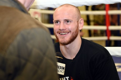 George Groves Speaks Media His Hammersmith Editorial Stock Photo ...