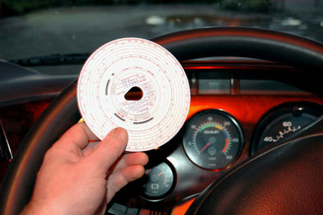 Tachograph Disc Used Record Hours Worked Editorial Stock Photo - Stock ...