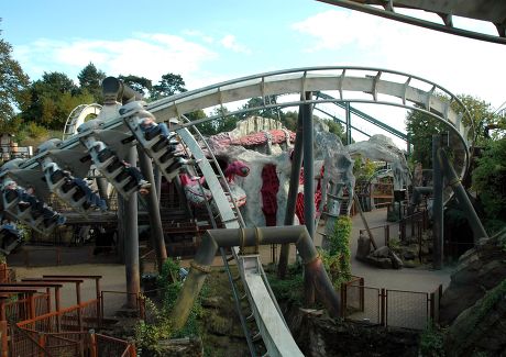 Nemesis Ride Alton Towers Editorial Stock Photo - Stock Image ...