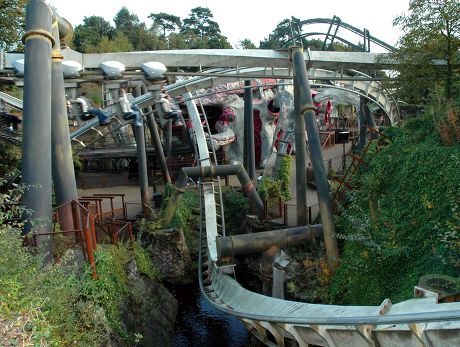 Nemesis Ride Alton Towers Editorial Stock Photo - Stock Image ...