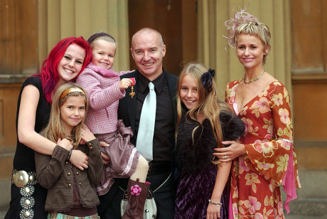 Midge Ure His Obe His Family Editorial Stock Photo - Stock Image ...