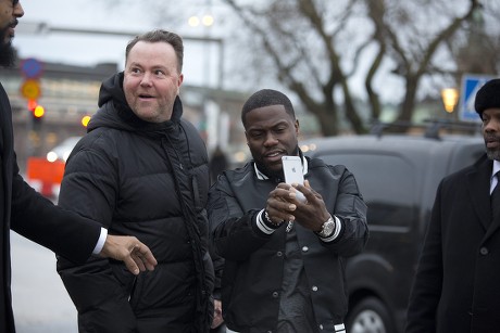 Kevin Hart Takes Selfie Fan His Editorial Stock Photo - Stock Image ...