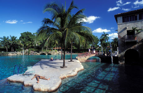 Venetian Pool Coral Gables Miami Former Editorial Stock Photo - Stock ...