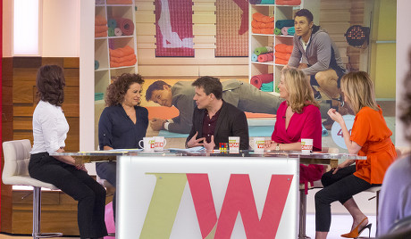 Andrea Mclean Nadia Sawalha Ben Shephard Editorial Stock Photo - Stock ...