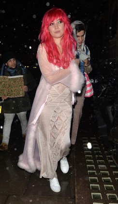 Celebrities at Tape Club, London, Britain - 29 Jan 2016 Stock Pictures ...