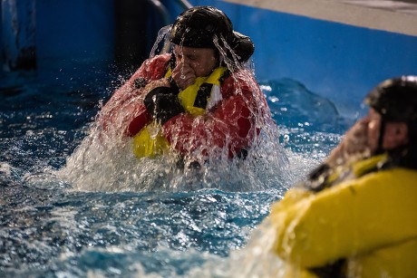 Model Released Offshore Worker During Sea Editorial Stock Photo - Stock ...
