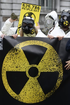 Antinuclear Power Protesters Editorial Stock Photo - Stock Image ...