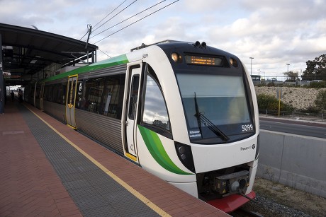 Local Transperth Commuter Train Service One Editorial Stock Photo ...