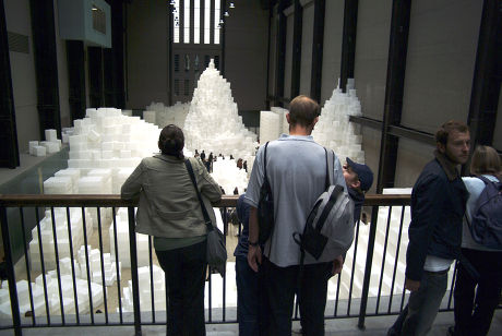 Embankment Sculpture By Rachel Whiteread Consisting Editorial Stock ...