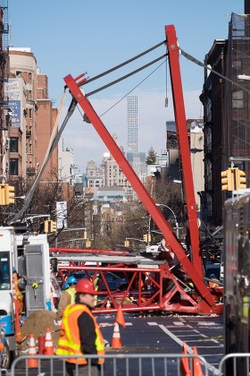 Scene Crane Collapse Editorial Stock Photo - Stock Image | Shutterstock