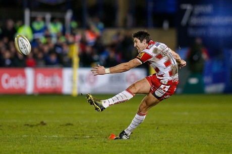 Gloucester Flyhalf James Hook Kicks Penalty Editorial Stock Photo ...