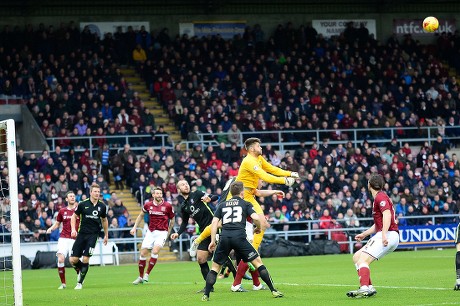 York City Goalkeeper Scott Flinders During Editorial Stock Photo ...