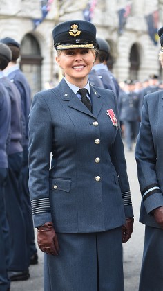 Carol Vorderman Air Commodore Dawn Mccafferty Editorial Stock Photo ...