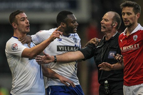 Andy Haines Referee Tries Calm Tom Editorial Stock Photo - Stock Image ...