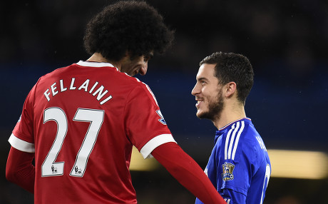 Marouane Fellaini Manchester United Fellow Belgian Editorial Stock ...