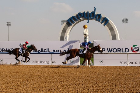 Dubai Uae Meydan Race Track Mister Editorial Stock Photo - Stock Image ...