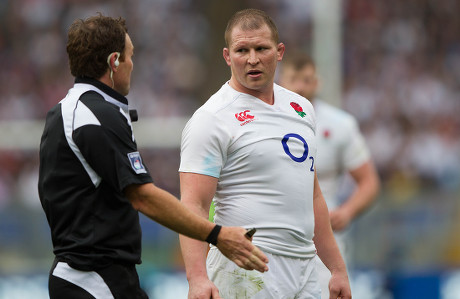 England Captain Gets Some Clarification Referee Editorial Stock Photo ...