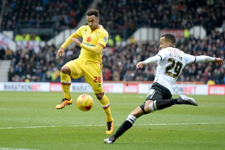 Mk Dons Striker Nicky Maynard Battles Editorial Stock Photo - Stock ...