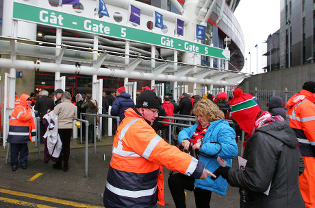 Stewards Check Bags Security Tight Before Editorial Stock Photo - Stock ...